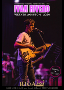 Concierto acústico de Ivan Rivero en Entradium