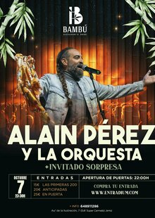 Alain Pérez & La Orquesta @Bambu Jerez en Entradium