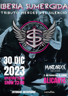 Iberia Sumergida en Alicante - Sala MareaRock (Babel Live Music) en Entradium