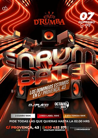 Compra entradas para D'RUMBA · ENRÚMBATE, en Barcelona | entradium, por D'RUMBA DISCOTECA
