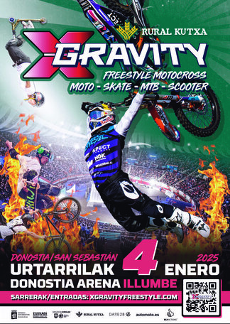 Compra entradas para X-GRAVITY FREESTYLE DONOSTIA SAN SEBASTIÁN RURAL KUTXA, en DONOSTIA ...