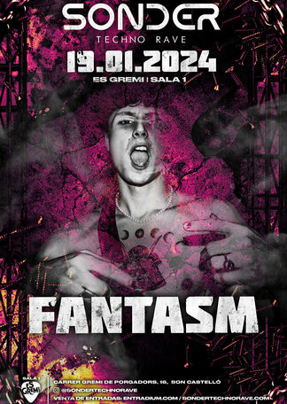 Compra entradas para FANTASM - SONDER TECHNO RAVE @ Es Gremi, en Palma ...