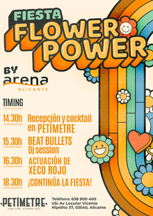 Arena - Fiesta Flower Power - Petímetre en Entradium