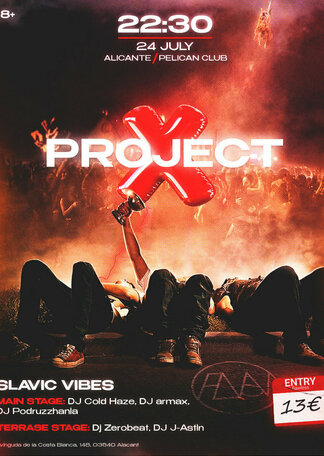 Compra entradas para Slavic party Project-x, en Alicante | entradium ...