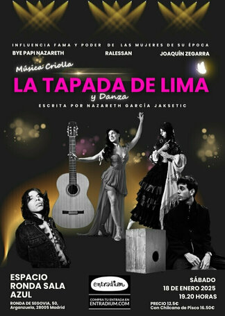 Compra entradas para La Tapada de Lima - Música Criolla y Danza - Bye ...