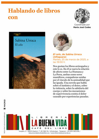 Compra entradas para Hablando de libros con María José Codes. 'El celo ...