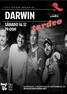 Tardeo en Sala Toy Room de Pop & Rock con “DARWIN” y Dj’s invitados en ...