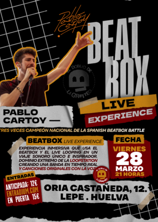 Buy tickets for BeatBox Live Experience, in Lepe | entradium, by El ...