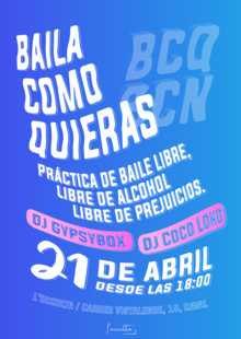 Baila Como Quieras - Práctica de Baile Libre - Entradium