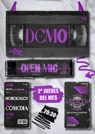 Compra entradas para DEMO OPEN MIC, en Santiago de Compostela ...