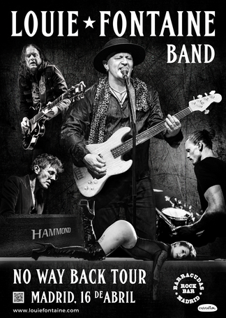 Compra entradas para Louie Fontaine · No Way Back Tour 2026 · Madrid ...
