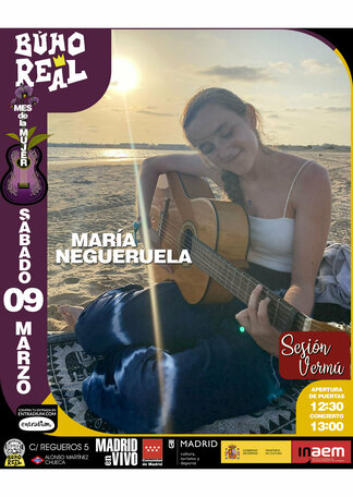 Compra entradas para MARÍA NEGUERUELA en la Sesión Vermú del Búho Real ...