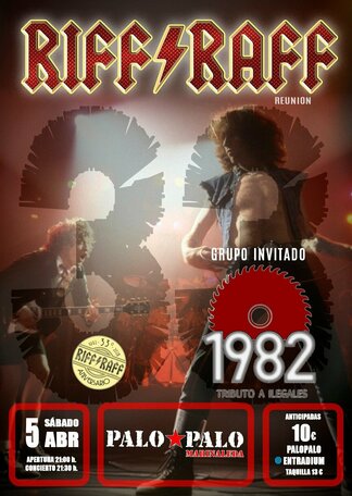 Compra entradas para RIFF RAFF REUNIÓN - 2025 - MARINALEDA - SALA PALO ...