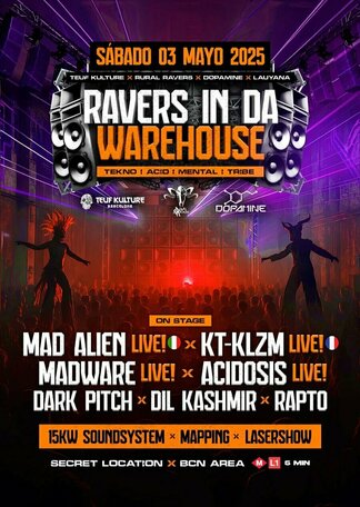 Compra entradas para Ravers in da Warehouse! Secret Location edition ...