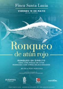 Ronqueo y degustación atún rojo en Entradium