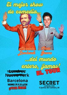 El mejor* show de comedia del mundo entero, ¡jamas! en Entradium