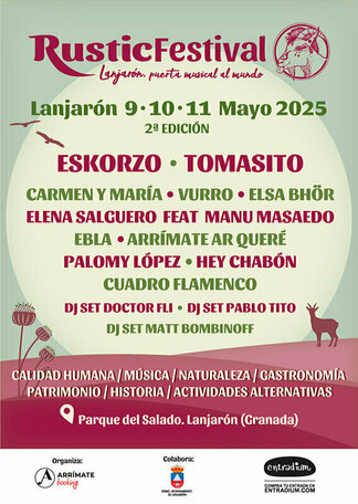 Compra entradas para Rustic Festival 2025 Lanjarón, en Lanjarón ...
