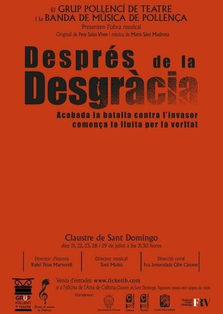 Compra entradas para Després de la Desgràcia, en Pollença | entradium ...