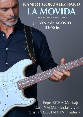 Compra entradas para NANDO GONZÁLEZ BAND, en Palma de Mallorca | Ticket ...