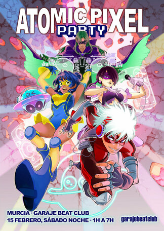 Compra entradas para Fiesta Anime Murcia - Atomic Pixel Party, en ...