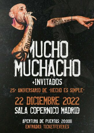 Compra entradas para MUCHO MUCHACHO + Invitados 25º Aniversario de ...