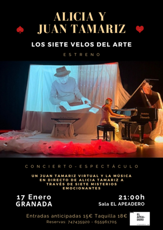 Compra entradas para Alicia y Juan Tamariz: Los 7 Velos, en Granada ...