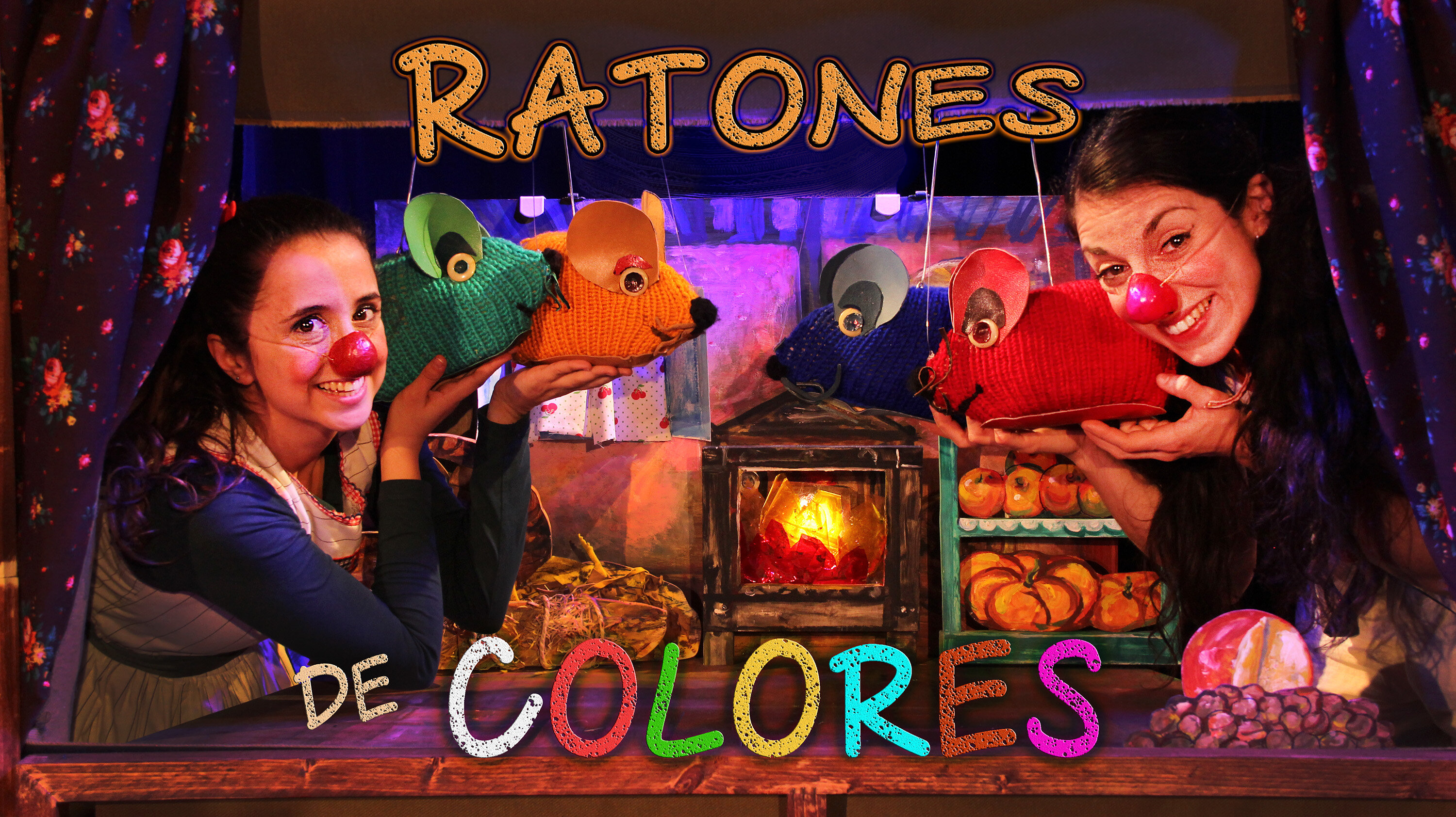 RATONES DE COLORES. Cía La Estrella en Entradium