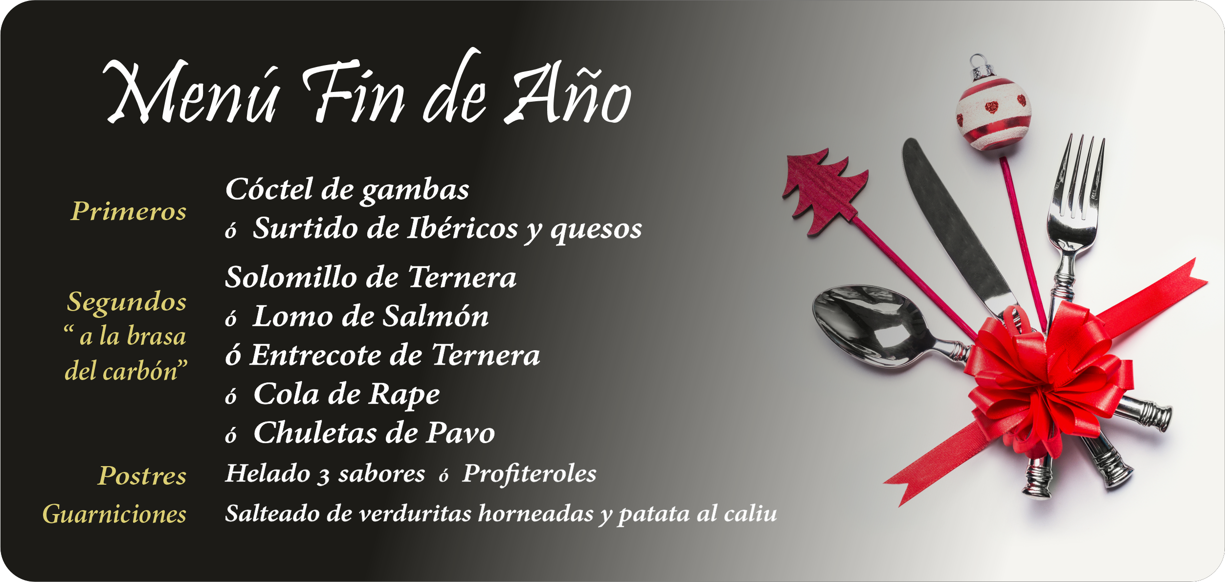 GRAN CENA FIN DE AÑO en Entradium