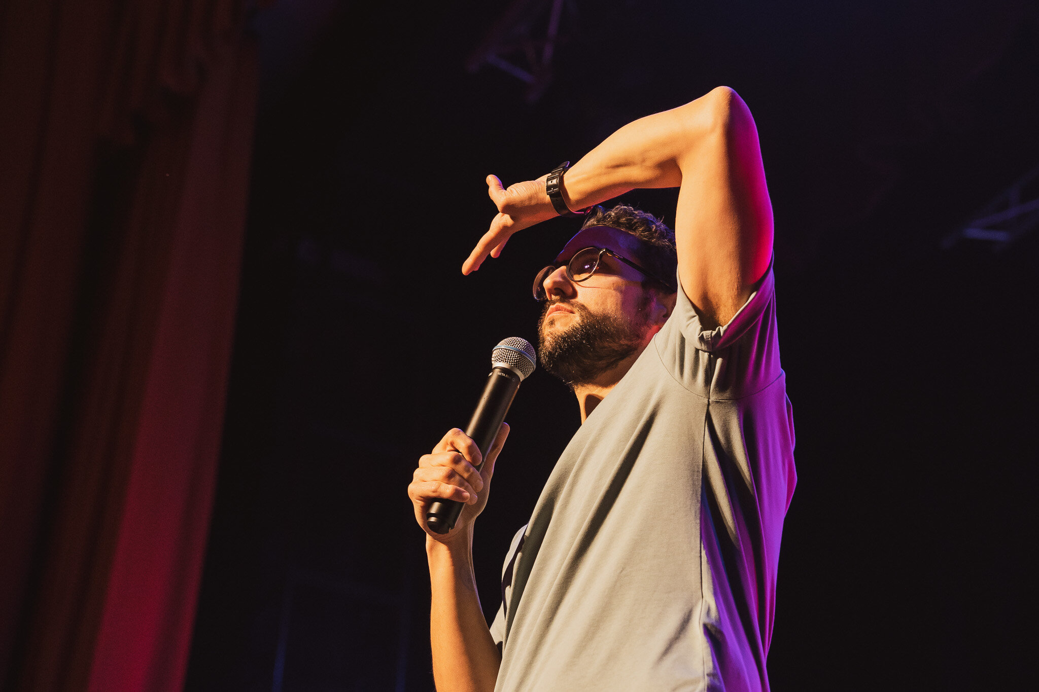 Galder Varas en Massa Comedy in Entradium