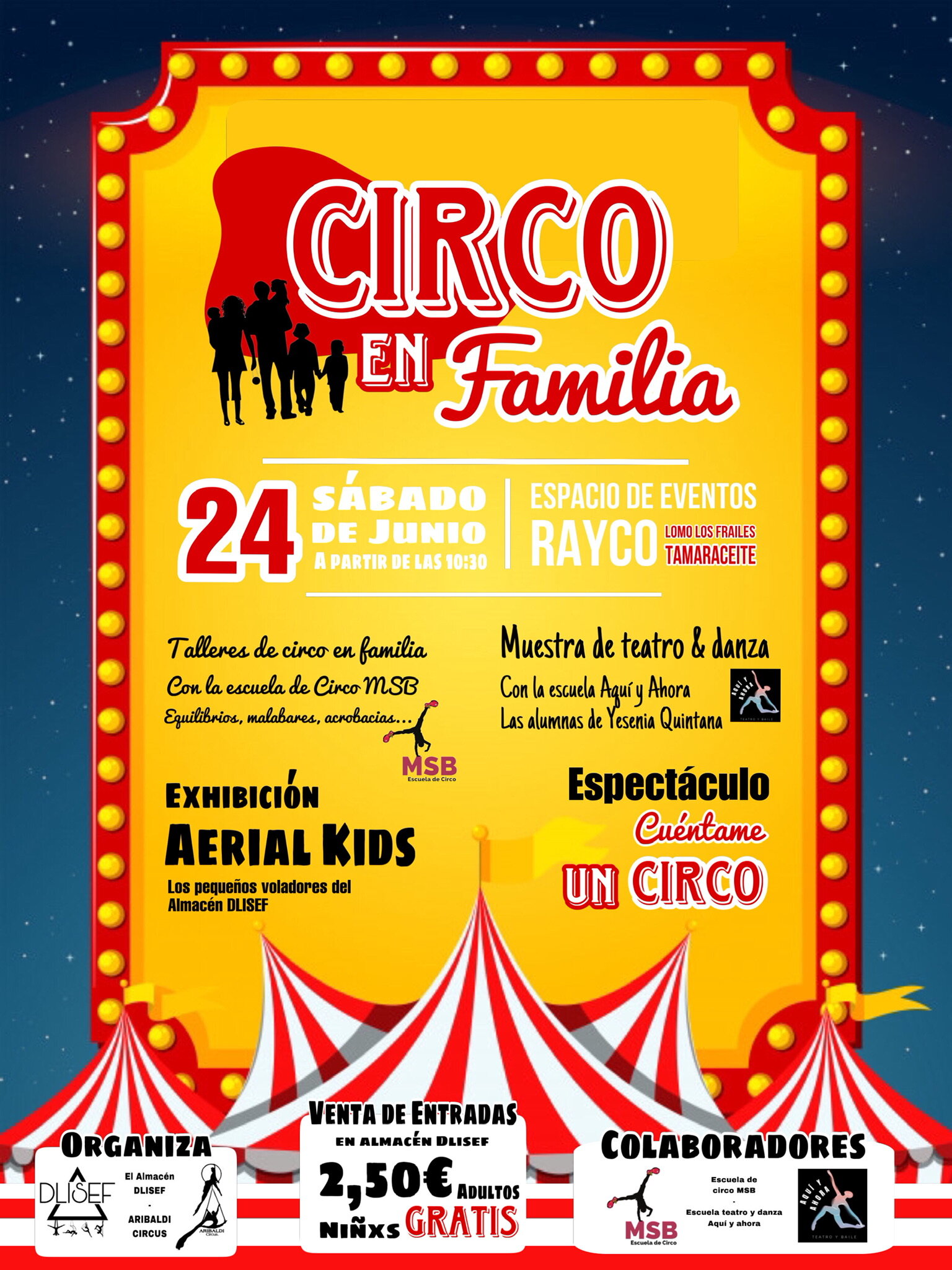 Circo en Familia en Entradium