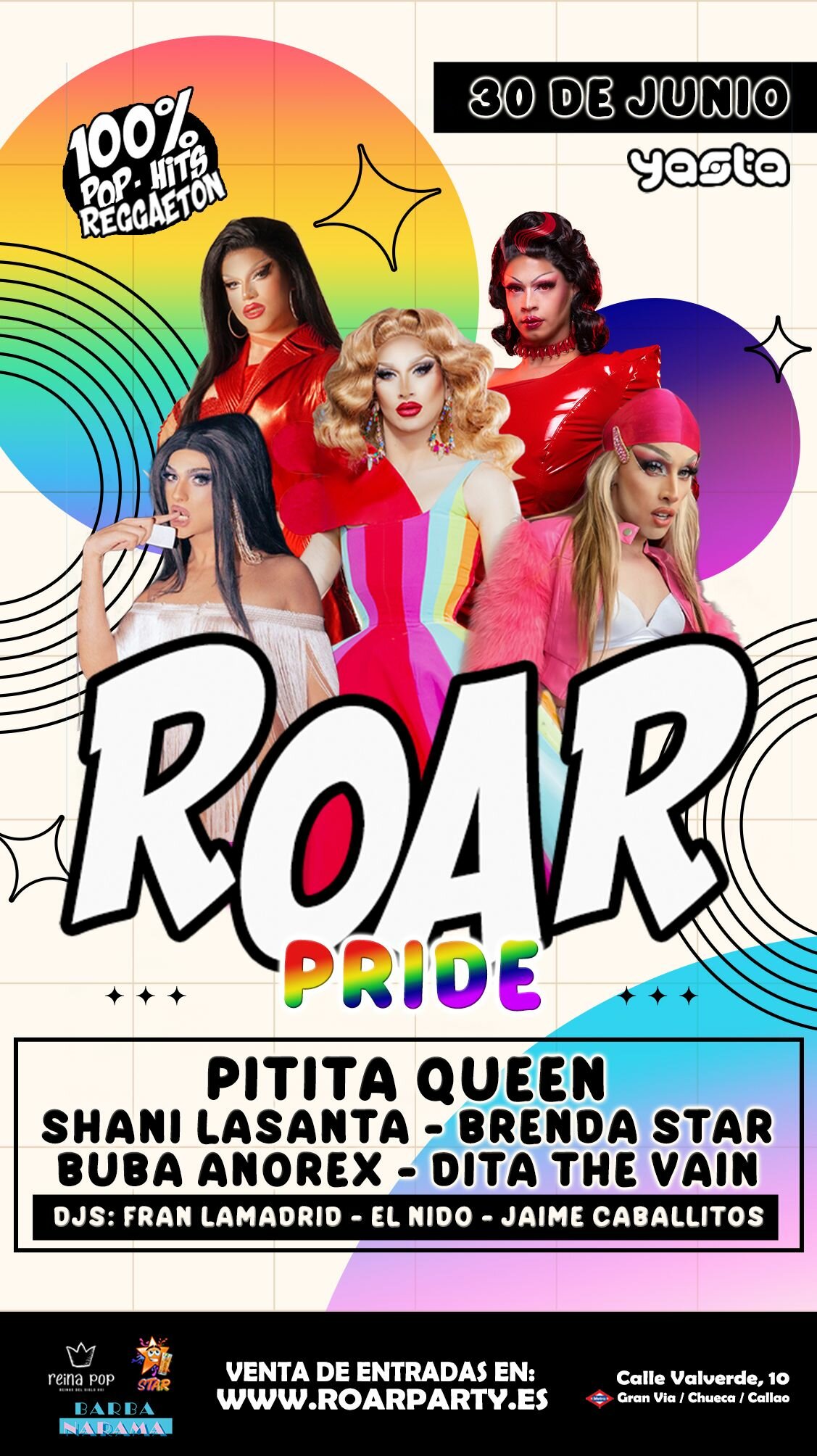 Roar Party - Edición Pride en Entradium