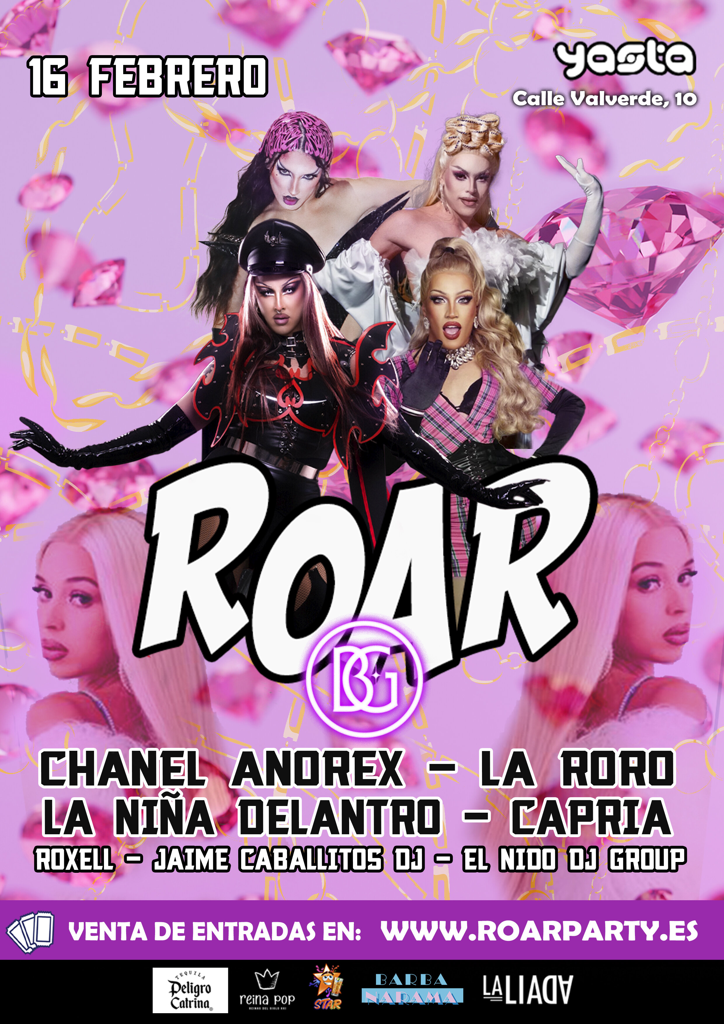 ROAR Party - Edición Bad Gyal en Entradium